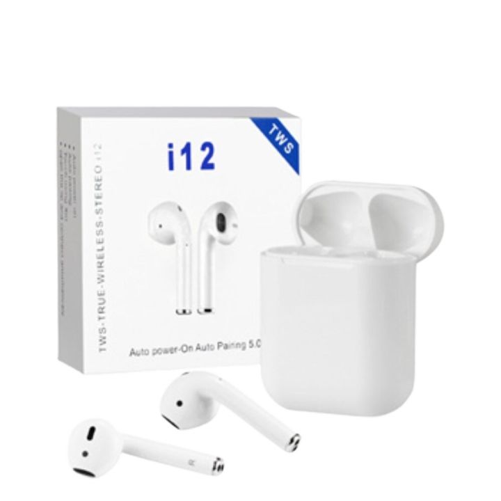 i12 Tws True Wireless Stereo Touch auto Pairing 5.0 Air Pro Earbuds ...
