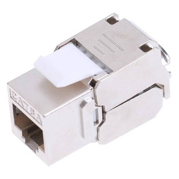 Keystone Cat6A Shielded FTP Metal Module Network Keystone Jack ...