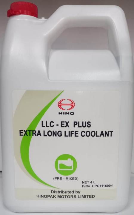 Hino LLC-EX PLUS Extra Long Life Coolant (Pre-Mixed) HPC1116004 | Daraz.pk