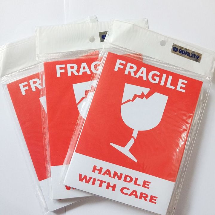 Fragile Stickers - Handle with Care Stickers Large - For Sensitive ...