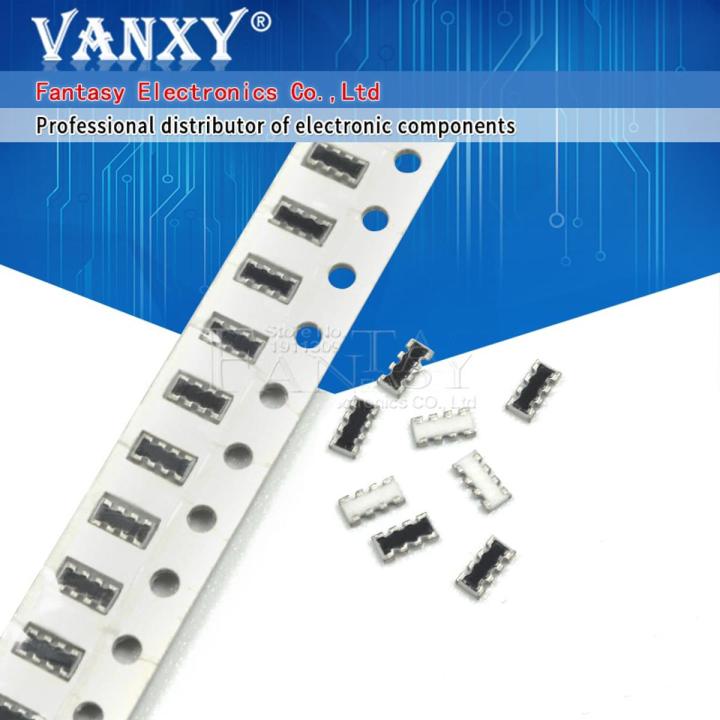 200pcs SMD exclusion 0603 8P4R 2*4P 470 ohm 470R Network Resistor array ...