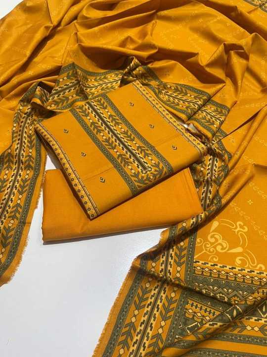 3PC UNSTITCHED | Shamre 𝐬𝐡𝐢𝐫𝐭 💠𝐓𝐫𝐨𝐮𝐬𝐞𝐫 𝐩𝐥𝐚𝐧𝐞 💠𝐃𝐮𝐩𝐩𝐚t𝐚 𝐃𝐨𝐫𝐢𝐲𝐚 | Daraz.pk