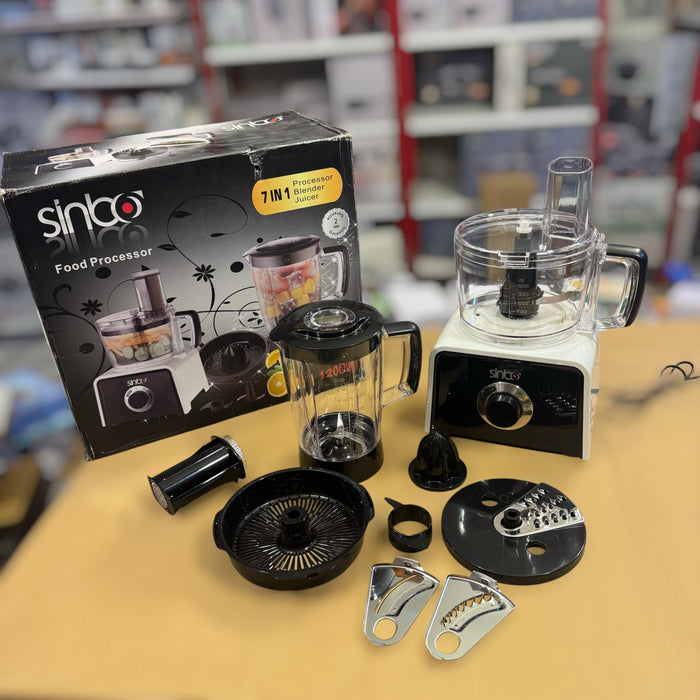 Sinbo 7-in-1 Food Precessor, Blender & Juicer - Lot Imported | Daraz.pk