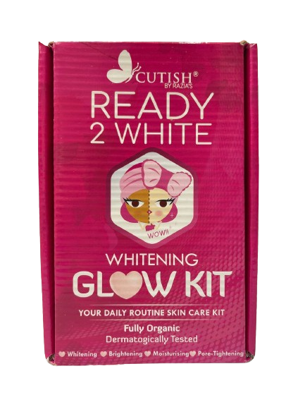 Cutish - Ready to white Glowing Kit (Fully Organic - Dermatology Tested ...