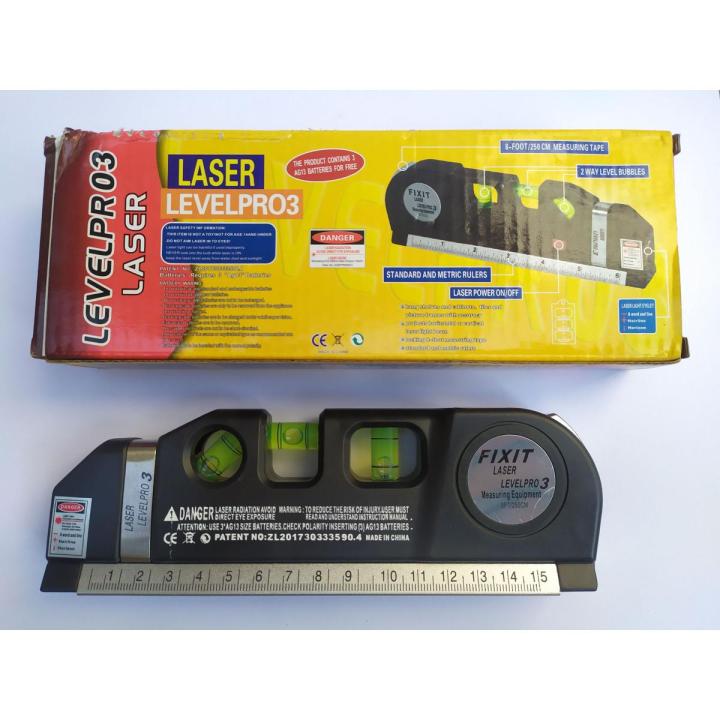 Imported 5 in 1 Multi Purpose Laser Level Pro 3 Laser Leveler Laser ...