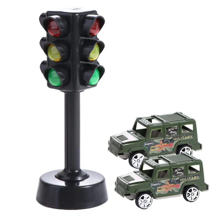 Traffic Enforcement Early Educational Mini Traffic Light Crosswalk ...