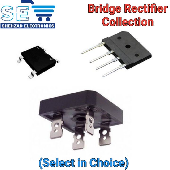 Complete Bridge Rectifier Collection – 2A to 50A – High-Quality AC to ...