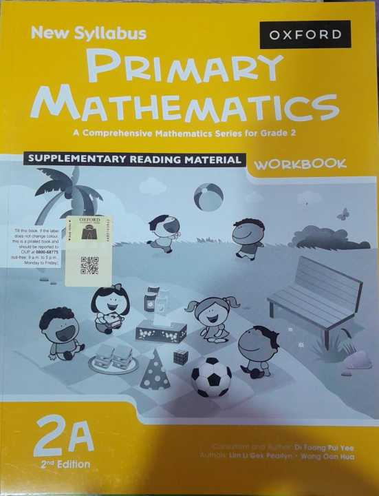New Syllabus Primary Mathematics Workbook 2A (2nd Edition) | Daraz.pk