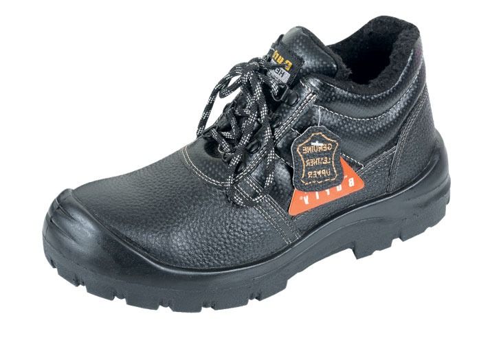 LEATHER SAFETY SHOES ( BURLY ) | Daraz.pk