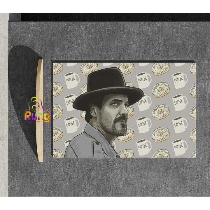 Strangerthings Jim Hopper Poster | Daraz.pk