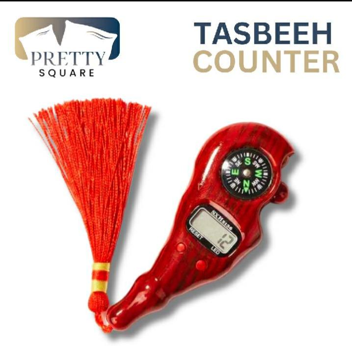 Tasbeeh Counter Digital Tally Counter with Beads Tasbeeh Counter Finger ...