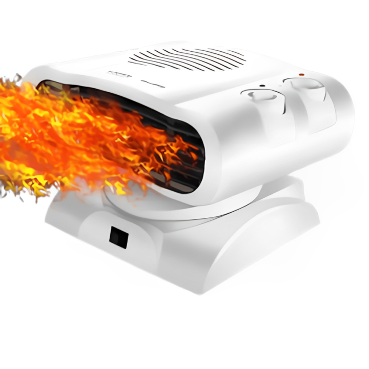 SECO SG-014 GM Climax Portable Fan Heater with Dual Power Settings 600W ...