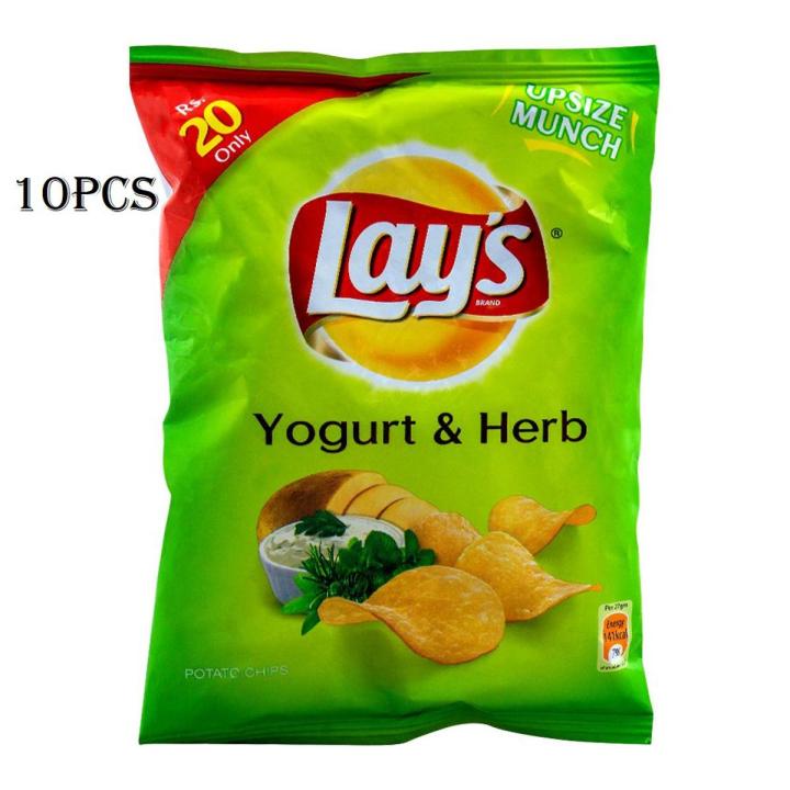 Lays Yogurt & Herbs 10pcs | Daraz.pk