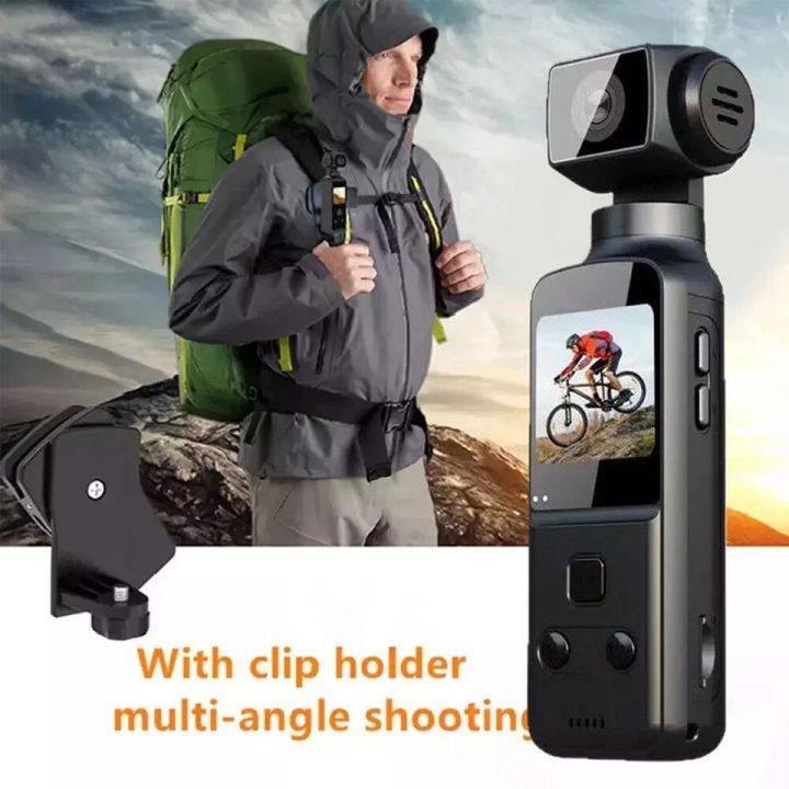 Portable Action Camera, Pocket Camcorder 4K HD Wifi Mini Sports Camera ...
