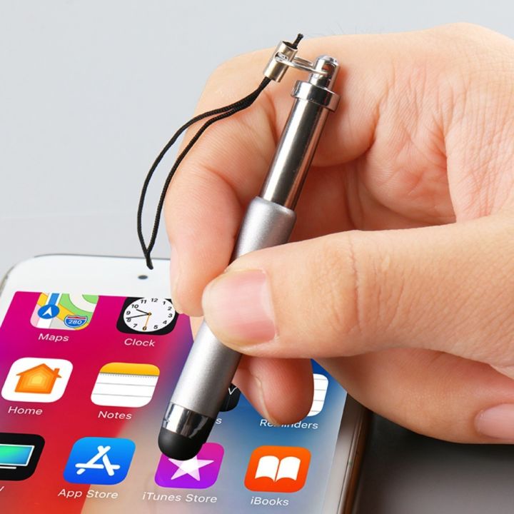 3pcs Universal Two Sections Smooth Touch Control Retractable PC Pen ...