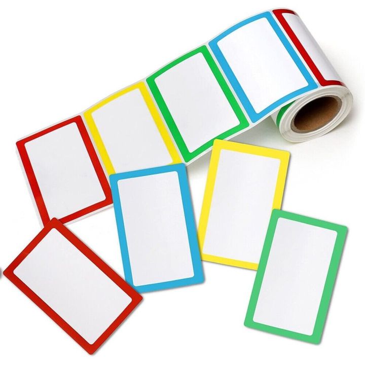 New Colorful Labels Sticker Adhesive Sticker Category Labelling Sticker ...