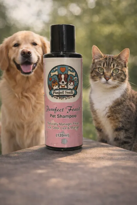 Purrfect Feast pet shampoo (Cat & Dog) 120ML | Daraz.pk