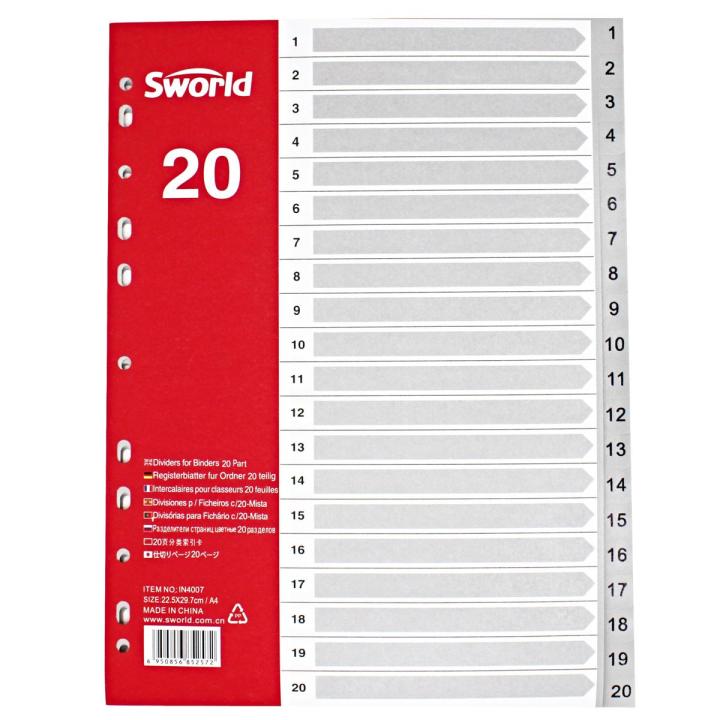 File Separator Plastic 1packet | Daraz.pk