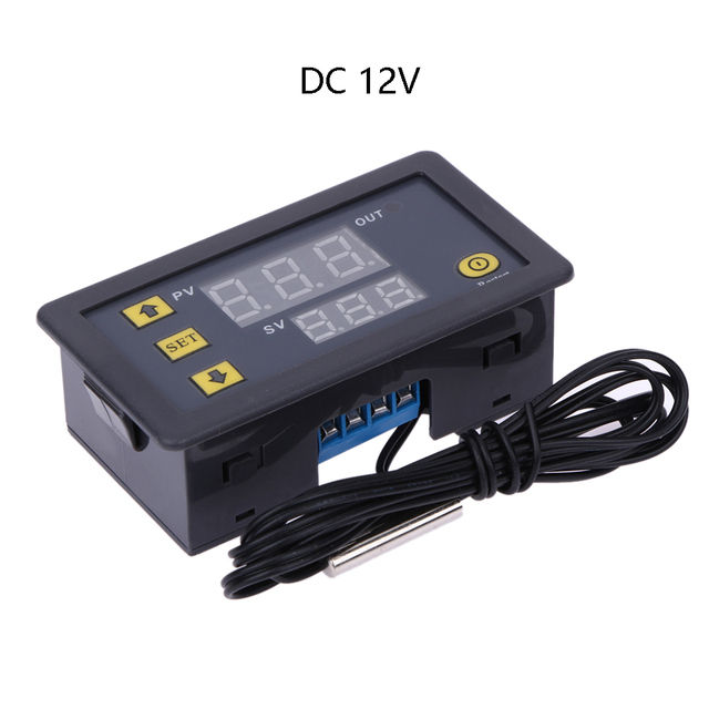 12V 24V 20A W3230 Digital Temperature Controller 220V Thermostat With Heat/Cooling Control ...