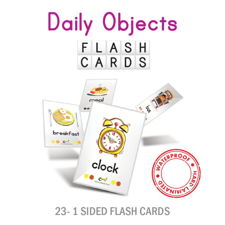 Daily Objects Flashcards | Daraz.pk