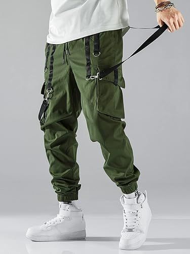 New stylish Front pockets side belt steel clips cargo trouser Cargo ...