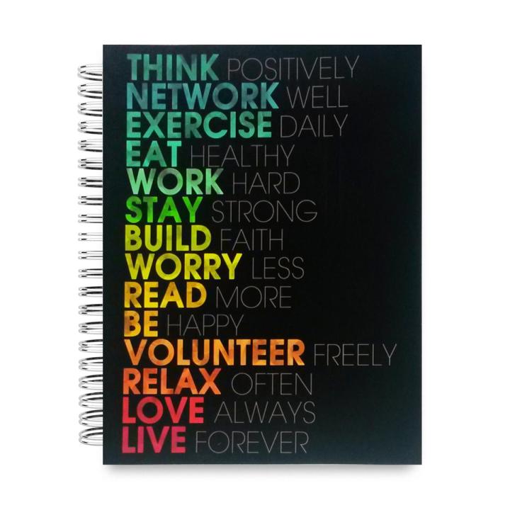 MyKitab - Motivation Spiral NoteBook A5 & A4 150 pages|Notebook for ...