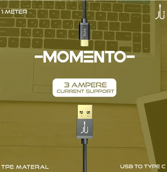 TAAR Momento Type-C Data Cable | Daraz.pk