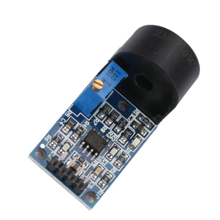 AC Current Sensor 5A Range Single Phase Current Transformer Module ...