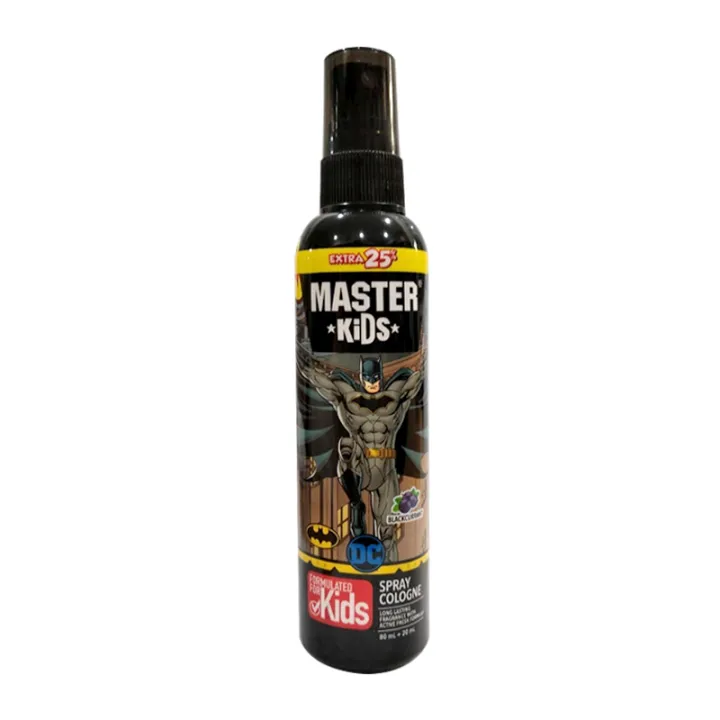 MASTER KIDS BATMAN SPRAY COLOGNE 100ML | Daraz.pk