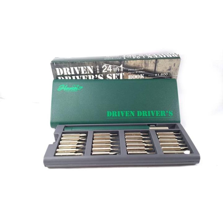 Driven 24 in 1 Driver Set , Magnetic Driver Bits Set Tool Multi-Purpose ...