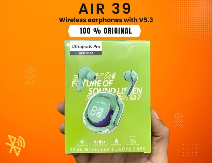 Air 39 Wireless Earbuds | A39 Air pods | Air39 Earbuds | Crystal Clear ...
