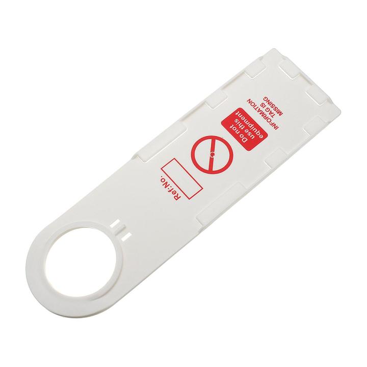 Scaffold Status Holder Tags Safety Protector Inserts Marker Security ...