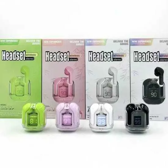 Transparent Airbuds - Air 31 Transparent Wireless Stereo Earbuds ...