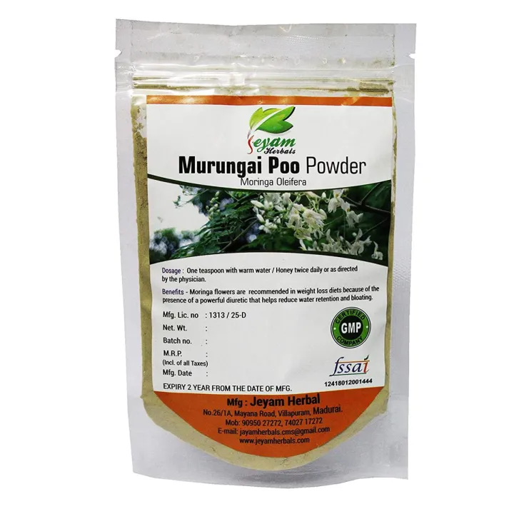 Murungai Poo Powder Size-100G, | Daraz.pk