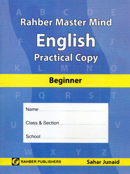 rahber master mind english practical copy for beginner | Daraz.pk