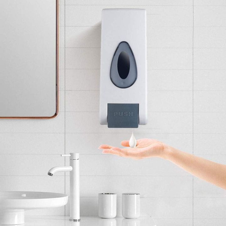 RICHARD Liquid Soap Dispenser 400ml 🧴 Wall Mounted ABS Plastic Hand ...