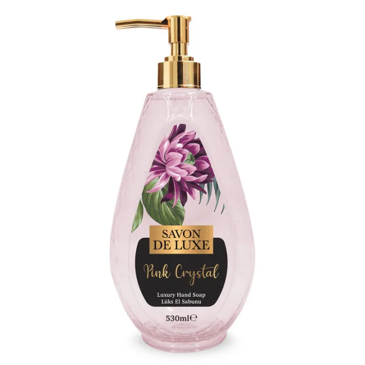 Savon De Luxe Crystal Line Luxury Pink Crystal Sıvı Sabun 530 ml | Daraz.pk