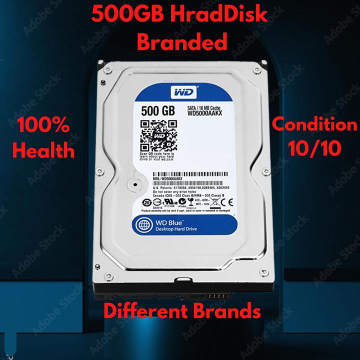 Hard Disk 500gb for PC \\Internal Harddisk 500gb computer\\Mix Brand ...