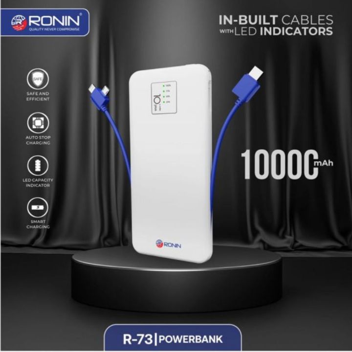 Best Quality Power Bank R 73 10000mAh Ronin Power Bank | Daraz.pk