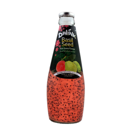 Dwink Basil Seed Drink Peach Flavor, 290ml | Daraz.pk