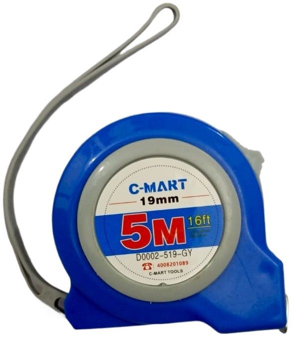 C-MART Measuring tape, Inche Tape, inchi Tape I 5 meter (16ft) | Daraz.pk