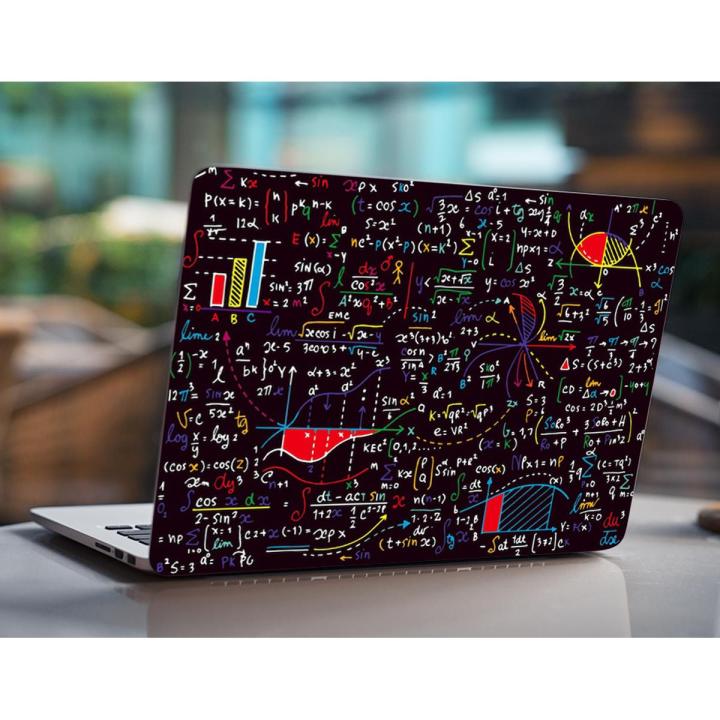 Math education Laptop Skin Vinyl Sticker Decal, 12 13 13.3 14 15 15.4 ...