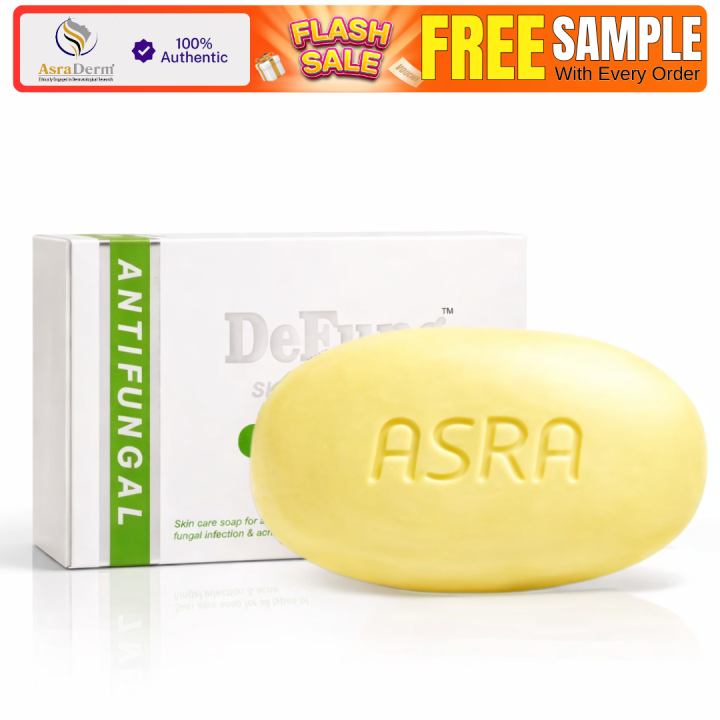 Asra Derm - De Fung Anti Fungal Soap Bar 85g - Best for Fungal ...