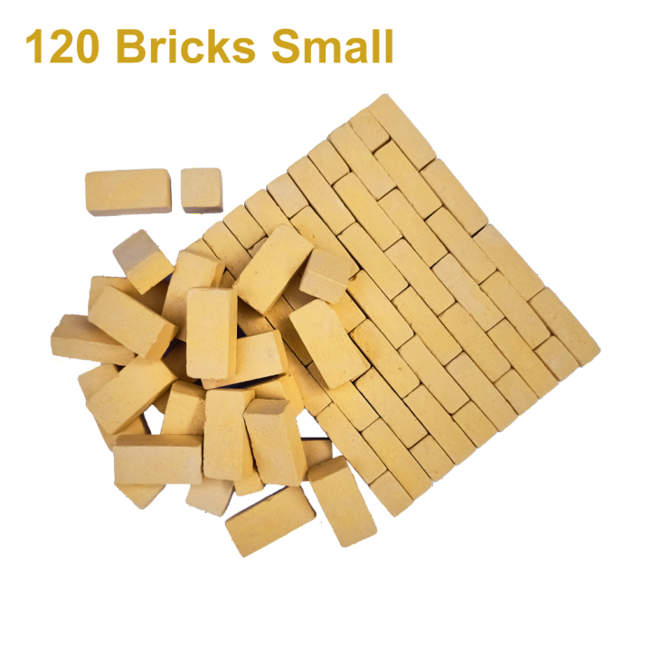 120 Mini Bricks for Kids to Build Dollhouses - Small Size Mini Bricks ...