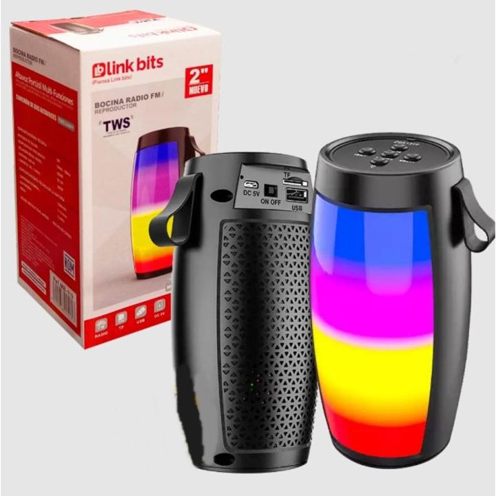 Link Bits RGB RD017 Bluetooth TWS Portable Speaker - TF Card / USB / DC ...