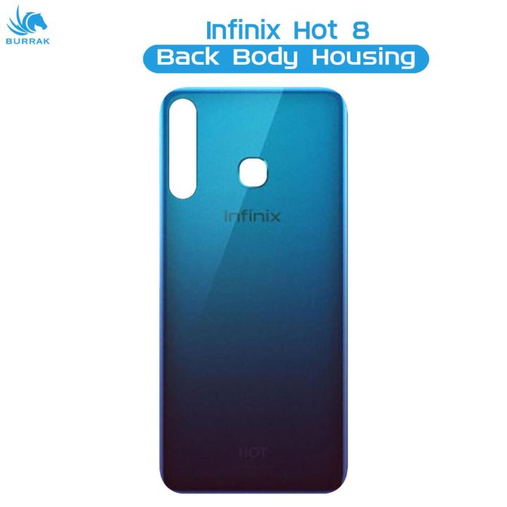 infinix Hot 8 Rear Back Body Casing Housing Replacement Battery Back ...