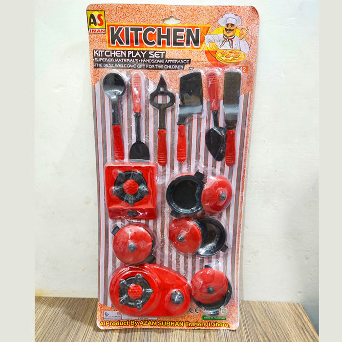 Kitchen Set Toys For Kids - 12 PCS Small Kitchen Set For Girls | Daraz.pk