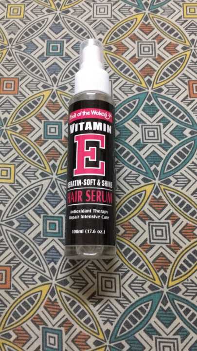 Wokali Vitamin E Keratin Soft & Shine Hair Serum | Daraz.pk