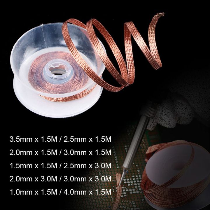 Professional Welding Tool Tin Solder Removal Desoldering Braid Tape ...