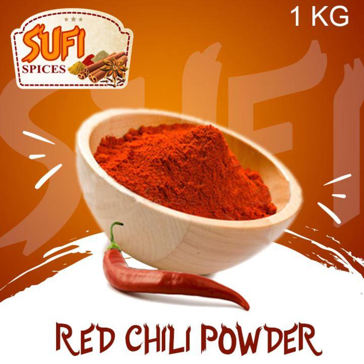 Lal Mirch Powder - Red Chili Powder 1KG Pack | Daraz.pk